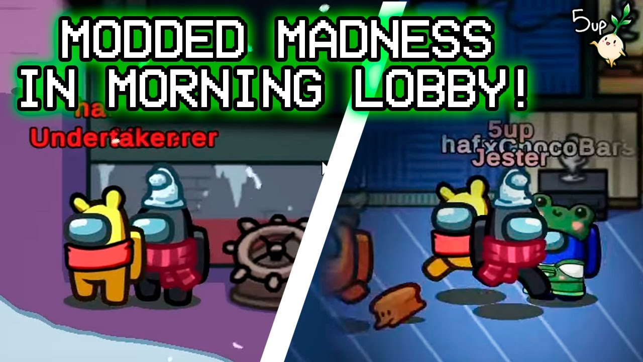Modded Madness in the Morning Lobby! - Among Us [FULL VOD] - YouTube