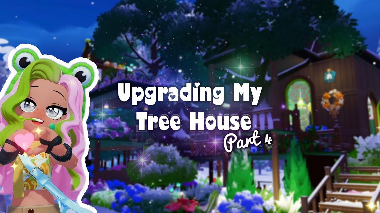 Upgrading My *TREE HOUSE* Using The NEW FrostBell Spell Items in ...
