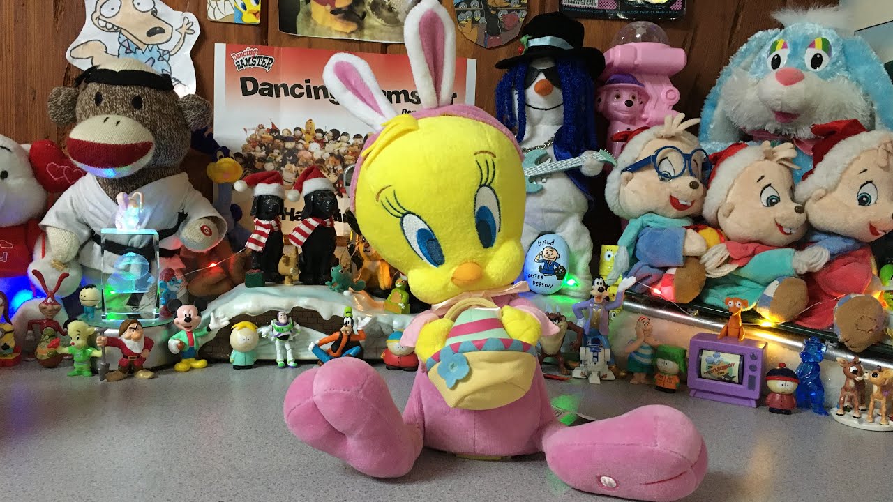 Gemmy animated Easter tweety bird (fully working) - YouTube