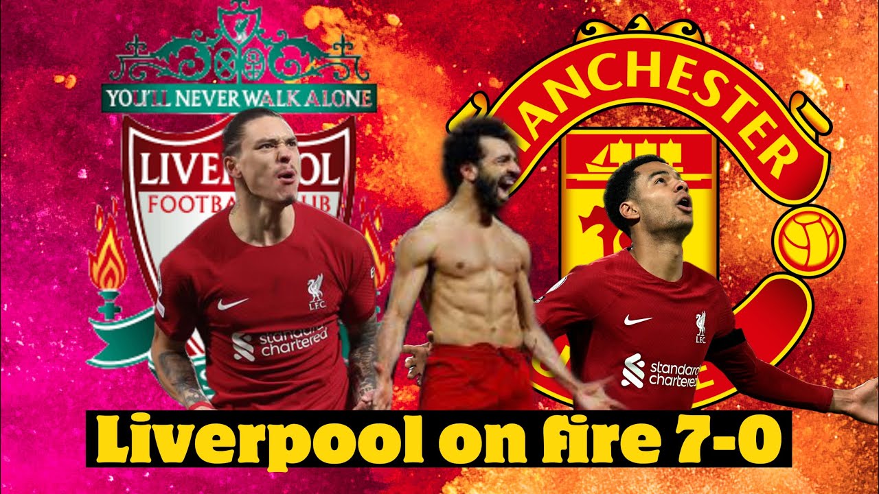 Liverpool destroy Man Utd 7-0 at Anfield #liverpoolfc #manutd #mosalah ...
