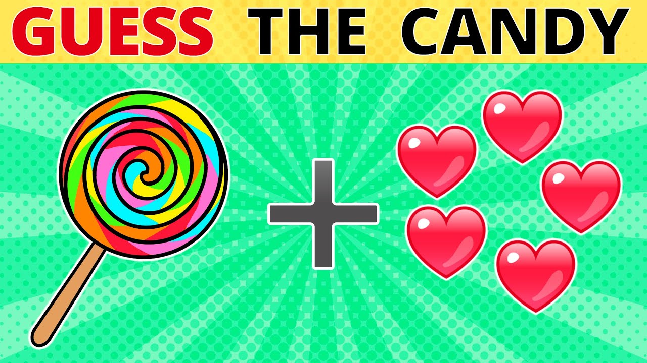 Guess the Candy by Emoji | Quiz Game - YouTube