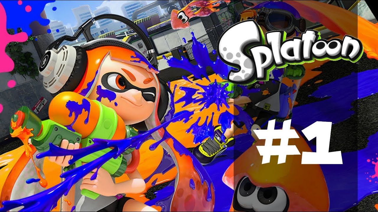 SPLATOON #1 - On est dans une salle à 8 ! - YouTube