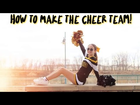 How To Make The Cheer Team! 📣📣📣 - YouTube