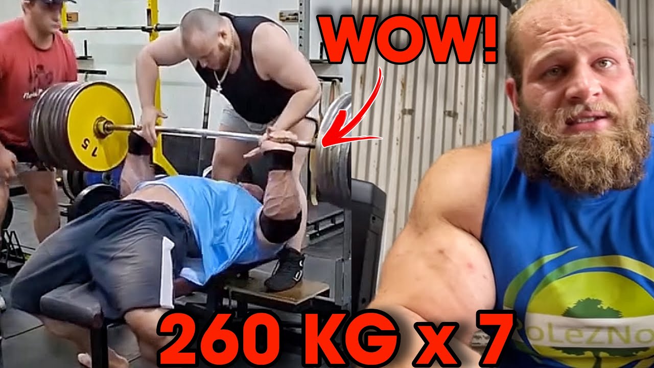 ANDREY SMAEV JUST STUNNED EVERYONE WITH HIS BENCH! - YouTube