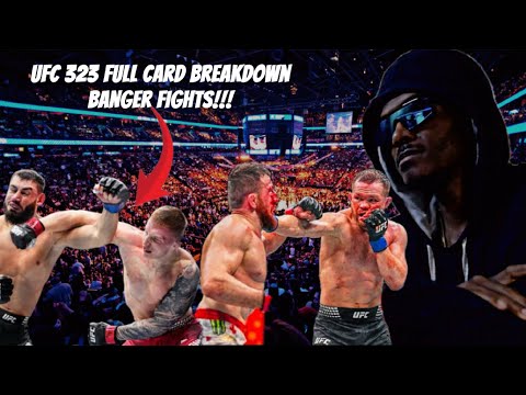 UFC 323 Full Post Fight Breakdown | Top 5 UFC card this year? - YouTube