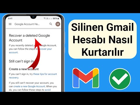 Silinen Gmail Hesabı Nasıl Kurtarılır (2025)