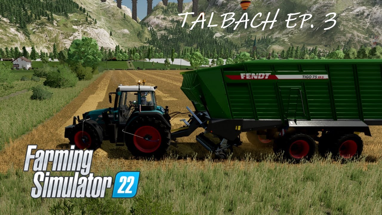 Finishing Oat Harvest. Trading Forage Wagon. Straw Pickup. | Talbach Ep ...