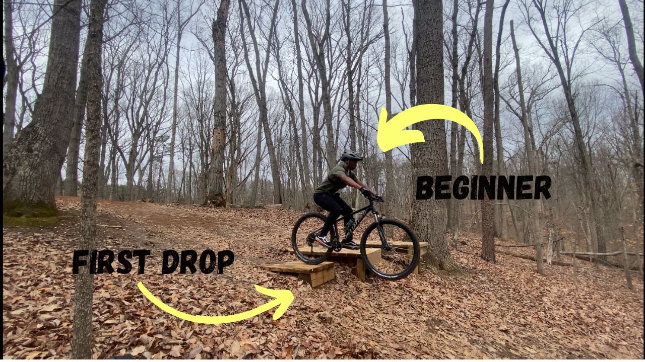 Beginner attempts BIG DROPS & JUMPS! - YouTube
