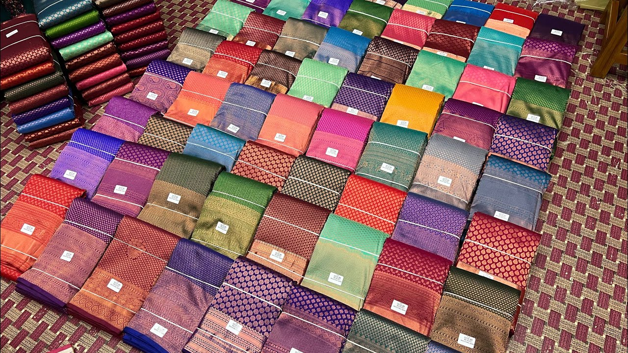 Kuthampully handloom village | pattu saree | wedding collection # ...