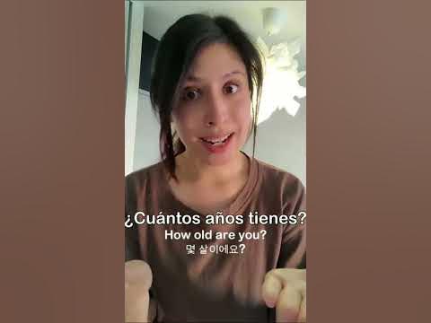 A1 ¿Cuántos años tienes? | How old are you? #fypシ #learning # ...