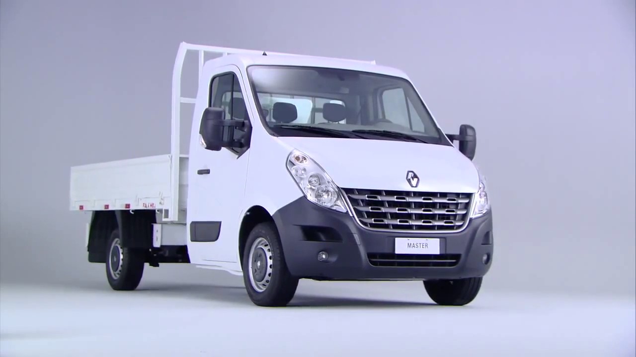 Renault Utilitários Master Chassi Cabine - YouTube