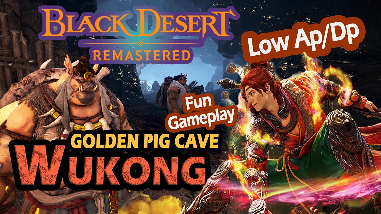Bdo Subjugation Golden Pig Cave Normal #9 with Wukong low ap (no ...
