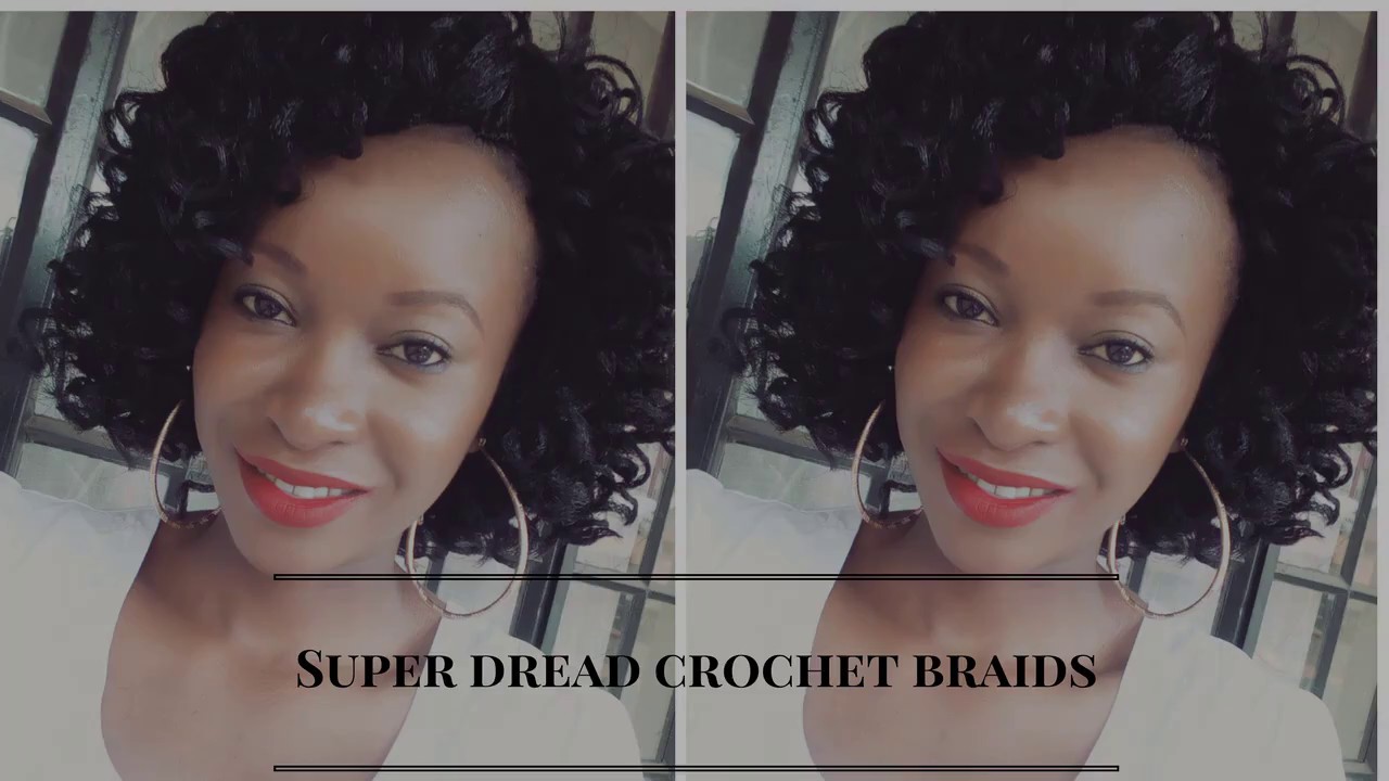 DIY QUICK TUTORIAL SUPER DREAD ANGELS CROCHET BRAID - YouTube