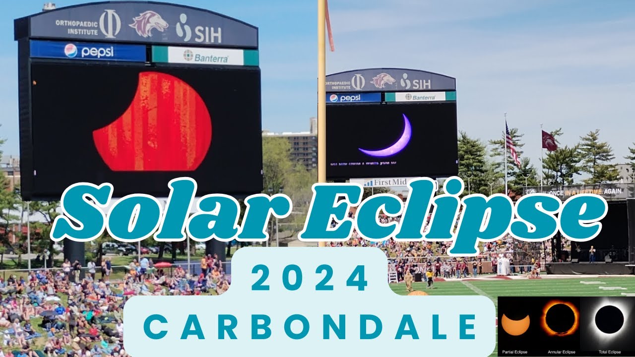 Total Solar Eclipse 2024 | SIU | Carbondale | Illinois | April 8th - YouTube