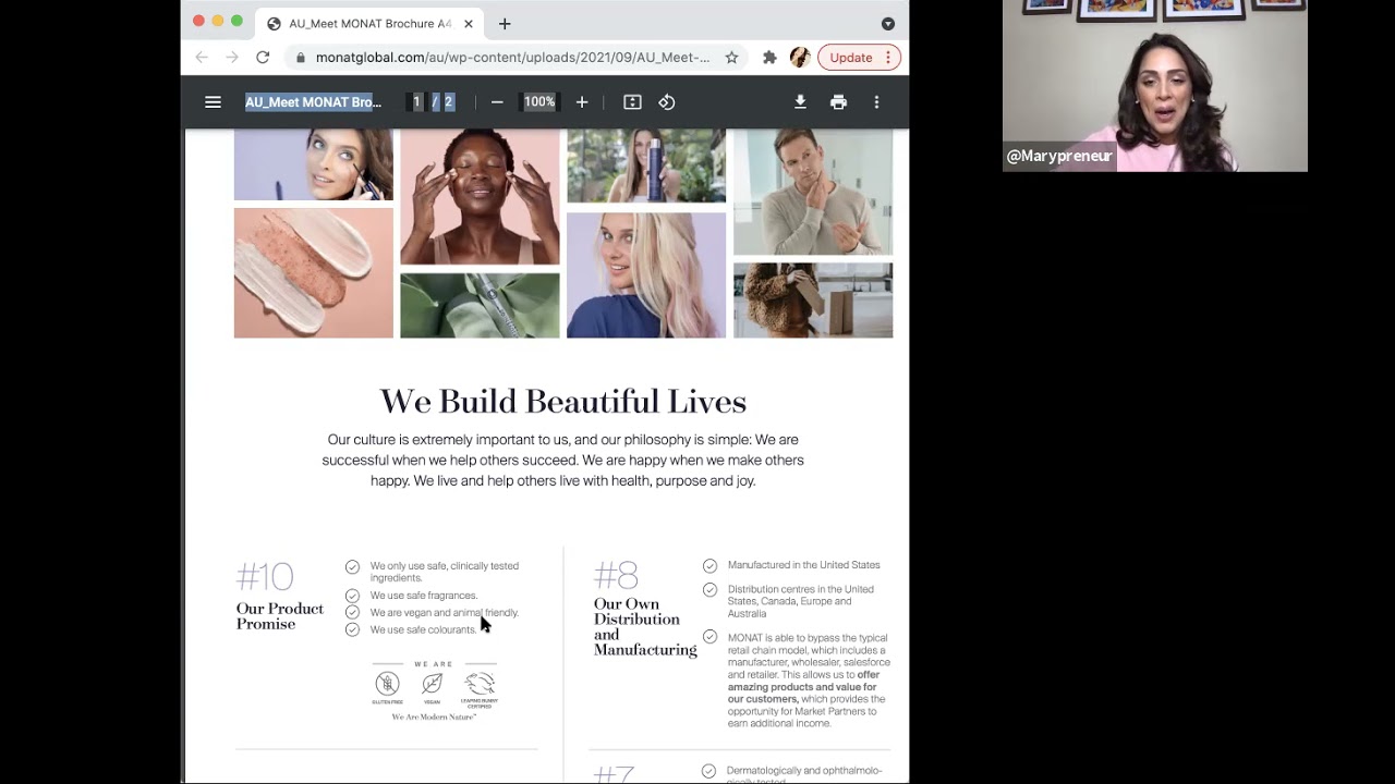 MONAT Australia- English - YouTube