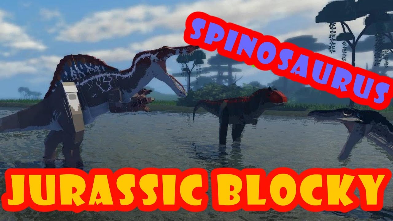 Jurassic Blocky - THE SPINOSAURUS KING - YouTube