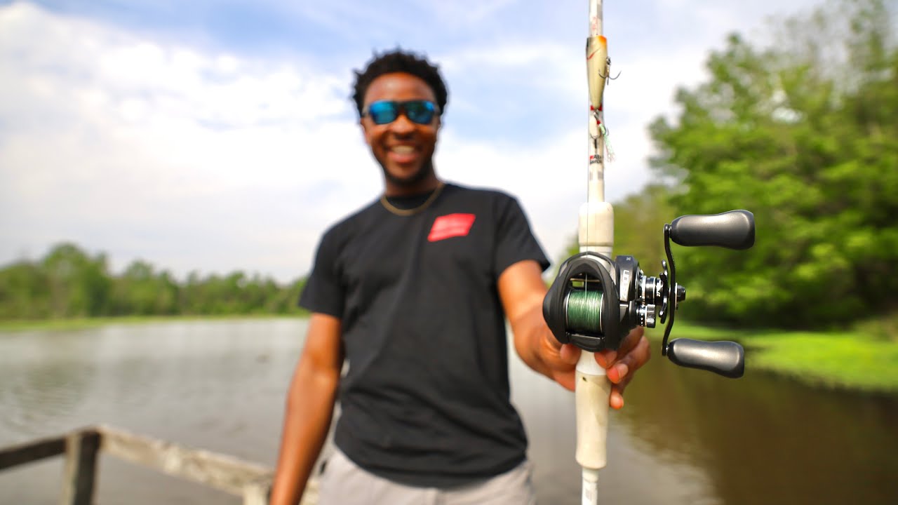 ONLY Topwater Fishing For Big Bass (Frogs, Choppos, Buzzbaits & Poppers ...