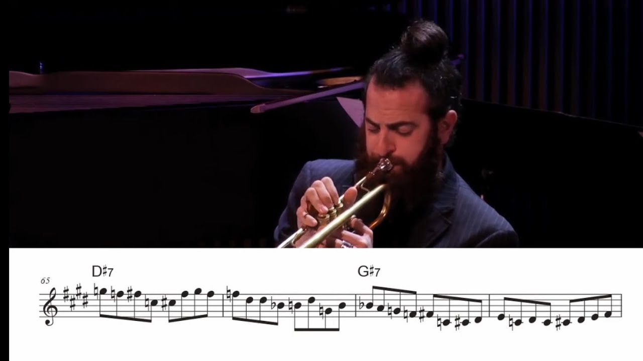 【Spain】Avishai Cohen Trumpet solo(Transcription)inB♭ - YouTube