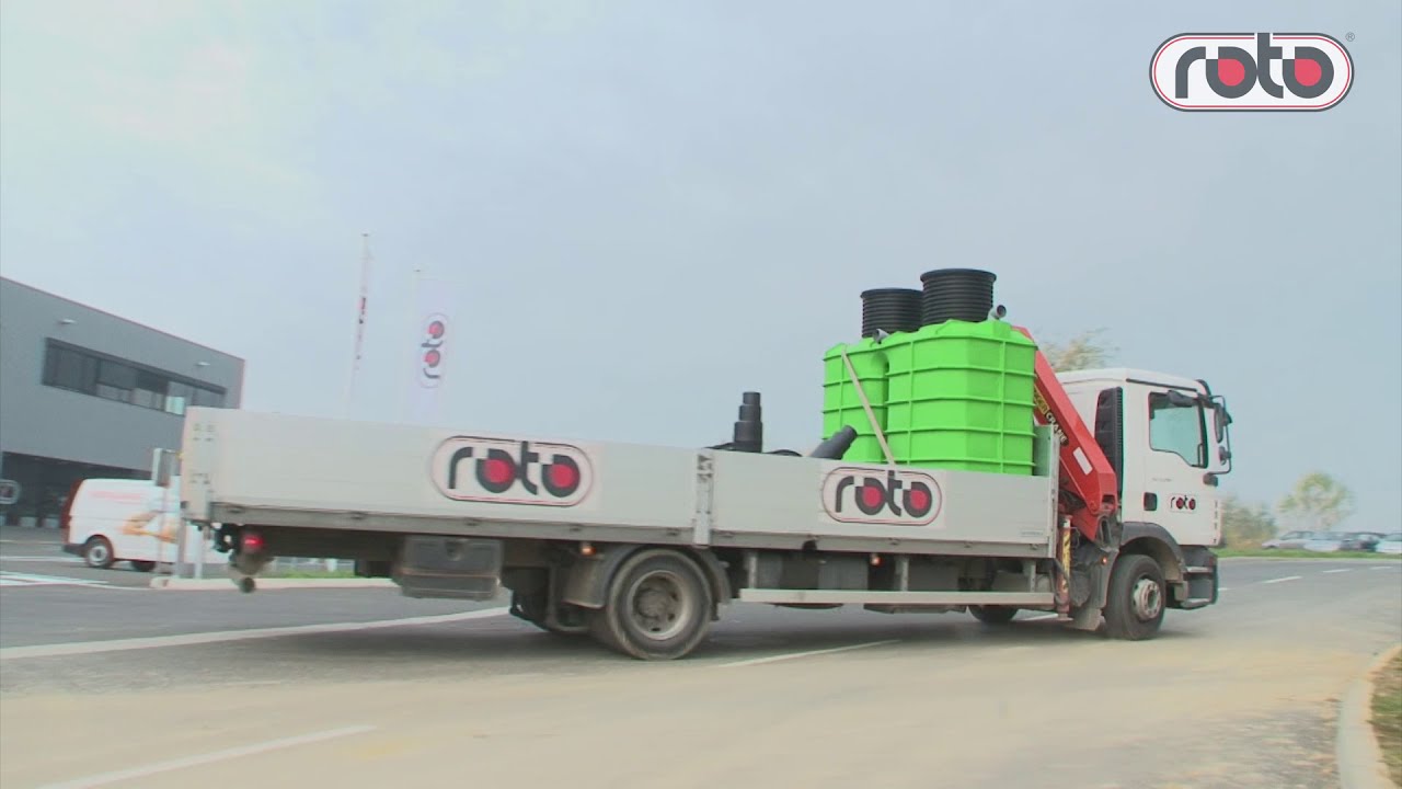 Čistilna naprava ROTO ECOBOX 2-5 PE - YouTube