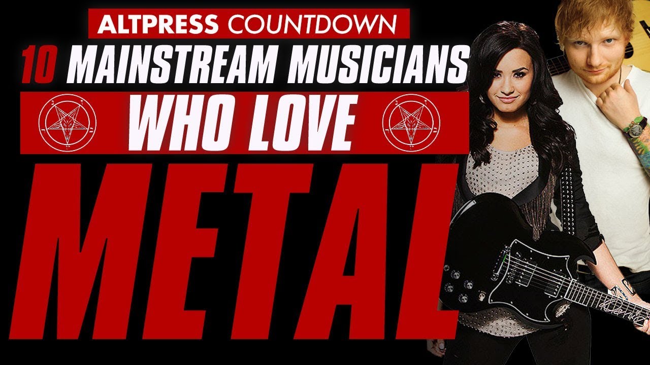 10 Mainstream Musicians Who Love Heavy Metal–From Demi Lovato To Ed ...