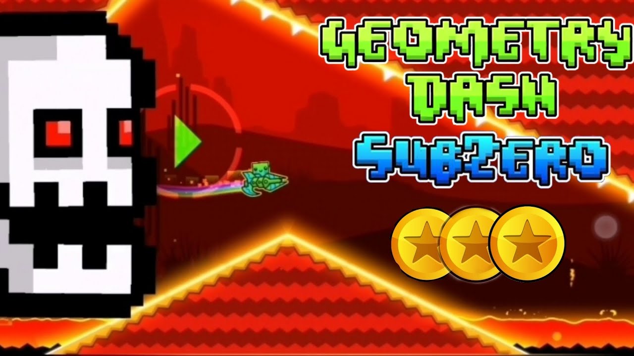 GD: SubZero: Complete 100% (All Coins) #gd #geometrydash # ...