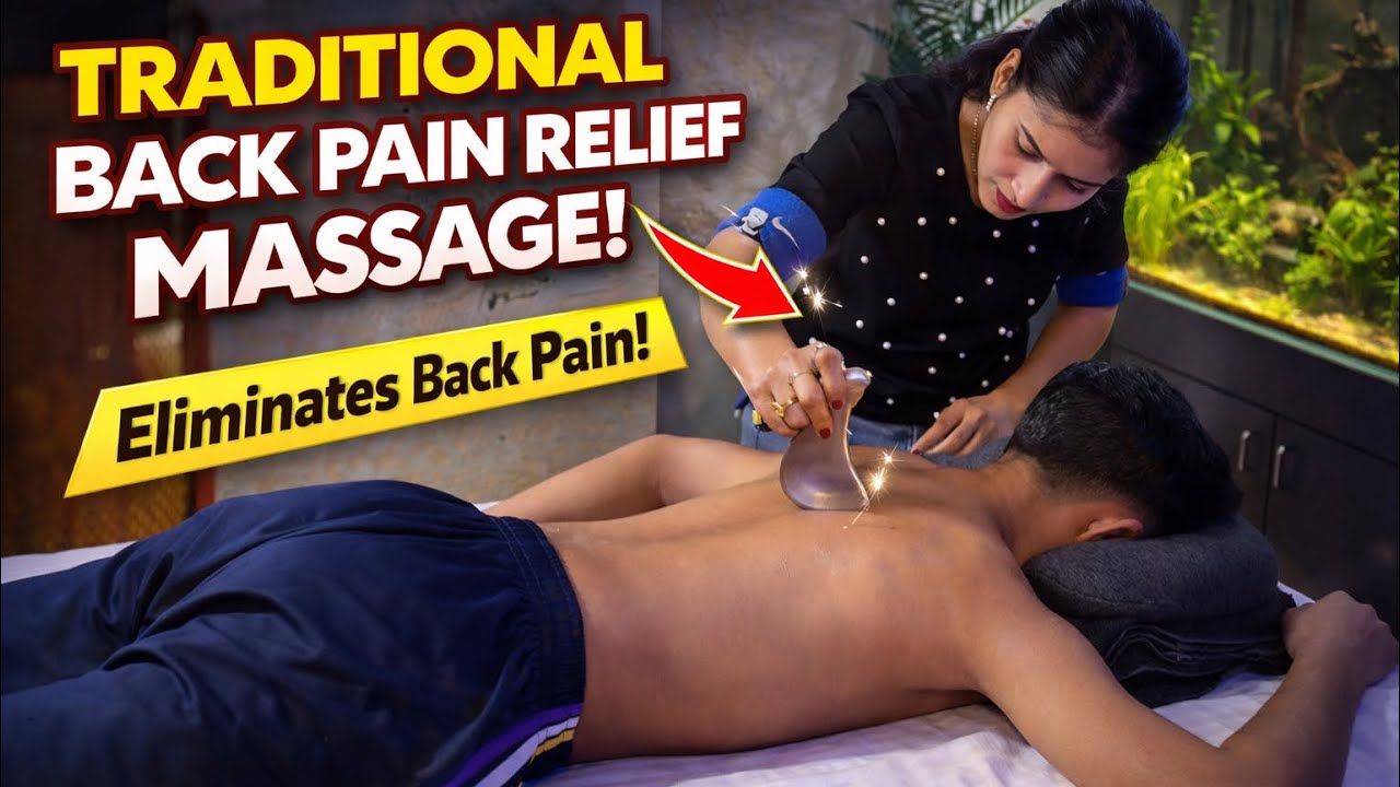 Ultra Powerful Back Massage | Chinese Massage Tools Will Vanish Back ...
