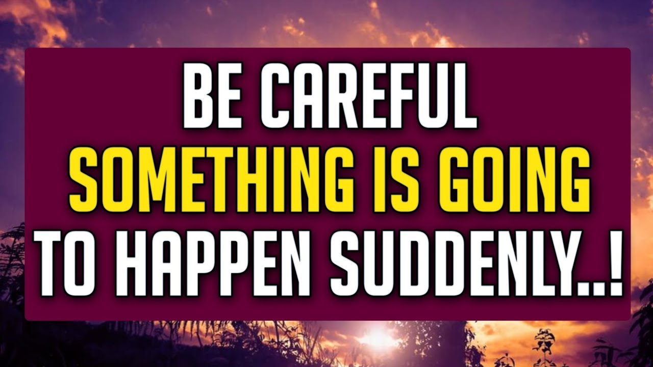 🔰🤫God says today | Something Is Going To Happen Suddenly | God message ...