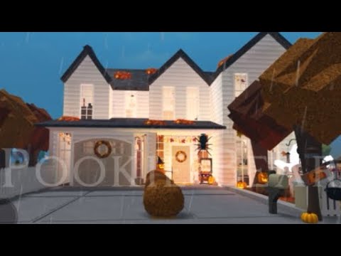 Cozy Autumn House Tour (NOT A SPEED BUILD) 🍂 👻 🎃 - YouTube