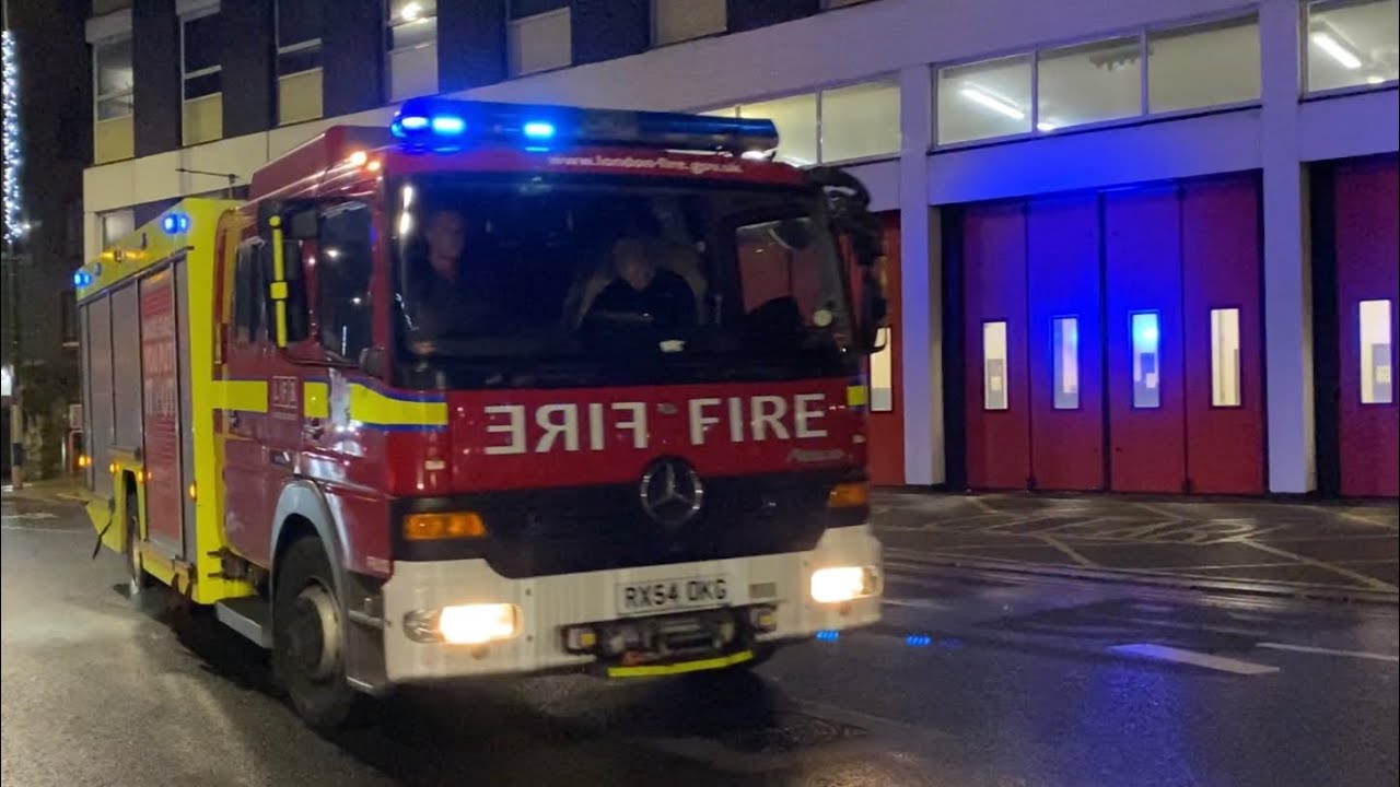 *2 in 1* London Fire Brigade - Fire Rescue Unit + MK3 Pump Ladder ...