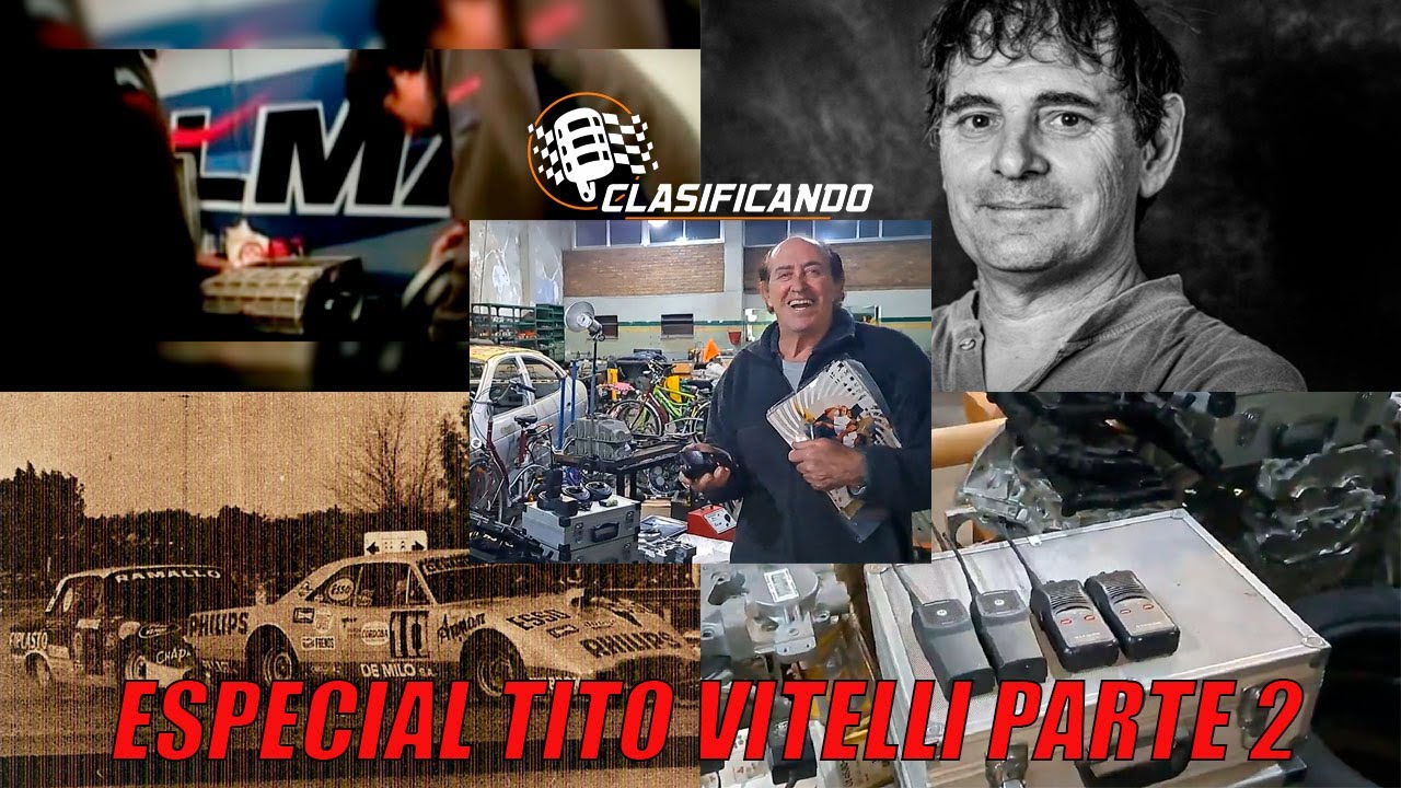 ESPECIAL TITO VITELLI PARTE 2 - MOTOR BERTA - MENEM - CAJA ROTA DE DI ...