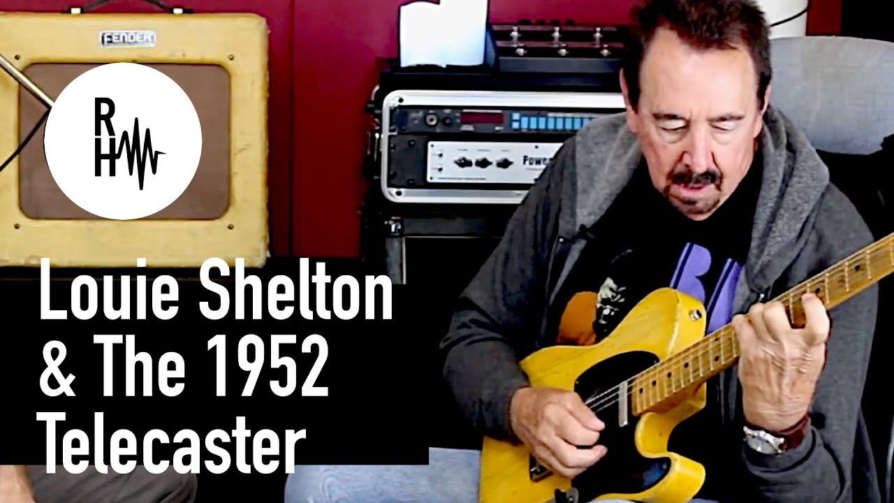 The Wrecking Crew's Louie Shelton and the 1952 Fender Telecaster - YouTube