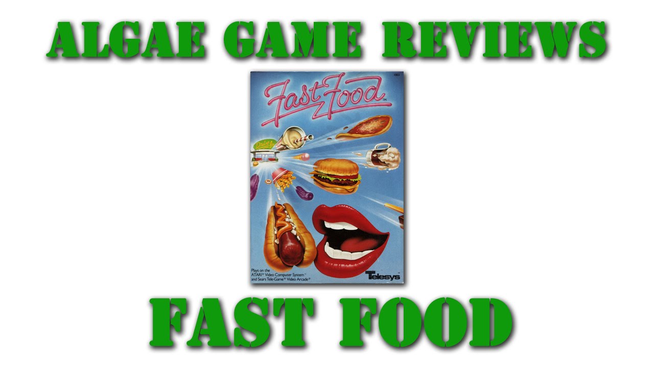Algae Game Reviews - Fast Food (Atari 2600) - YouTube