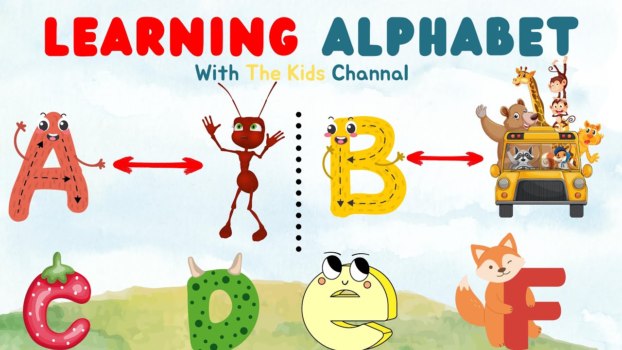 English alphabet for preschool baby| #kidslearning |#kids - YouTube