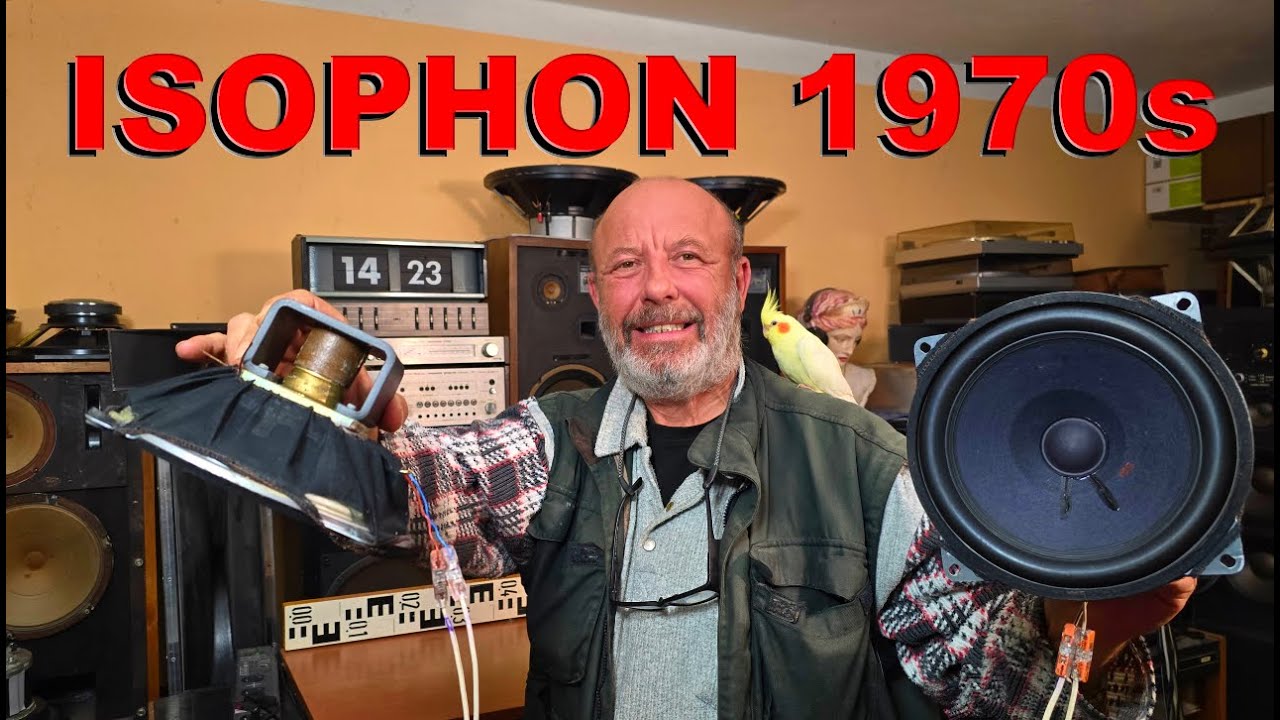 ISOPHON P203S Vintage ALNICO BASS SPEAKERS - Build your own DIY ...