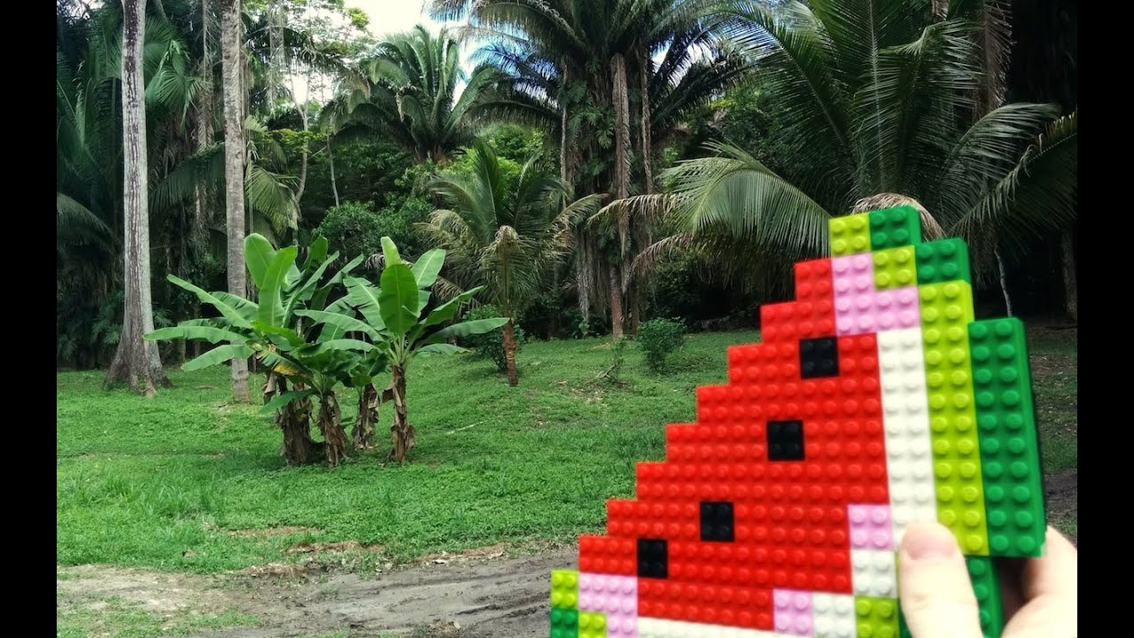 LEGO Watermelon - Minecraft - YouTube