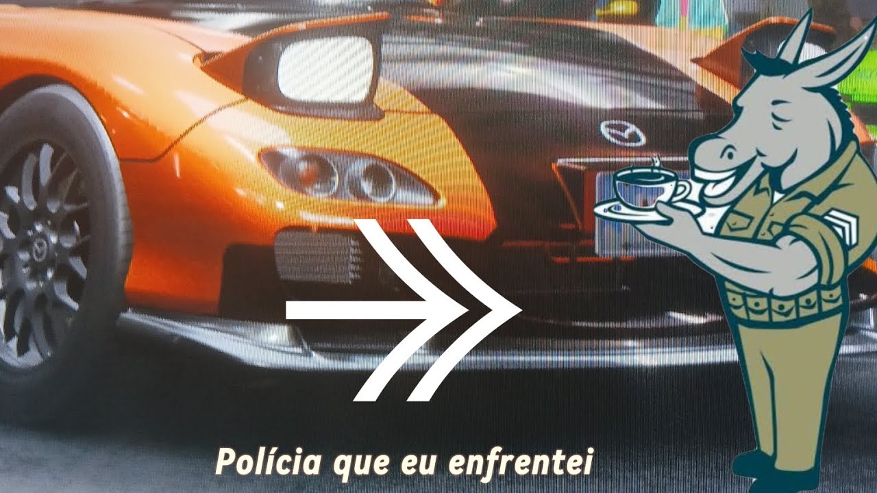 Polícia mais burra da história na minha fuga com o Mazda - YouTube