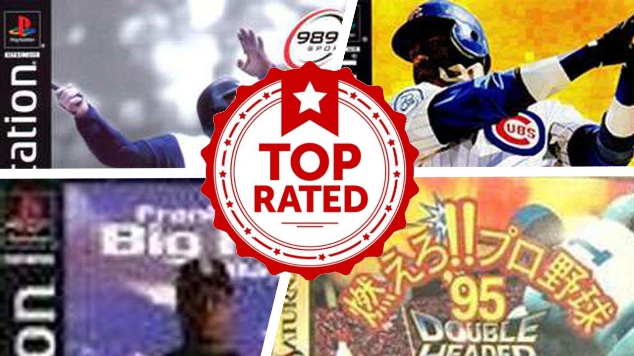 The Best Playstation Baseball Games - YouTube