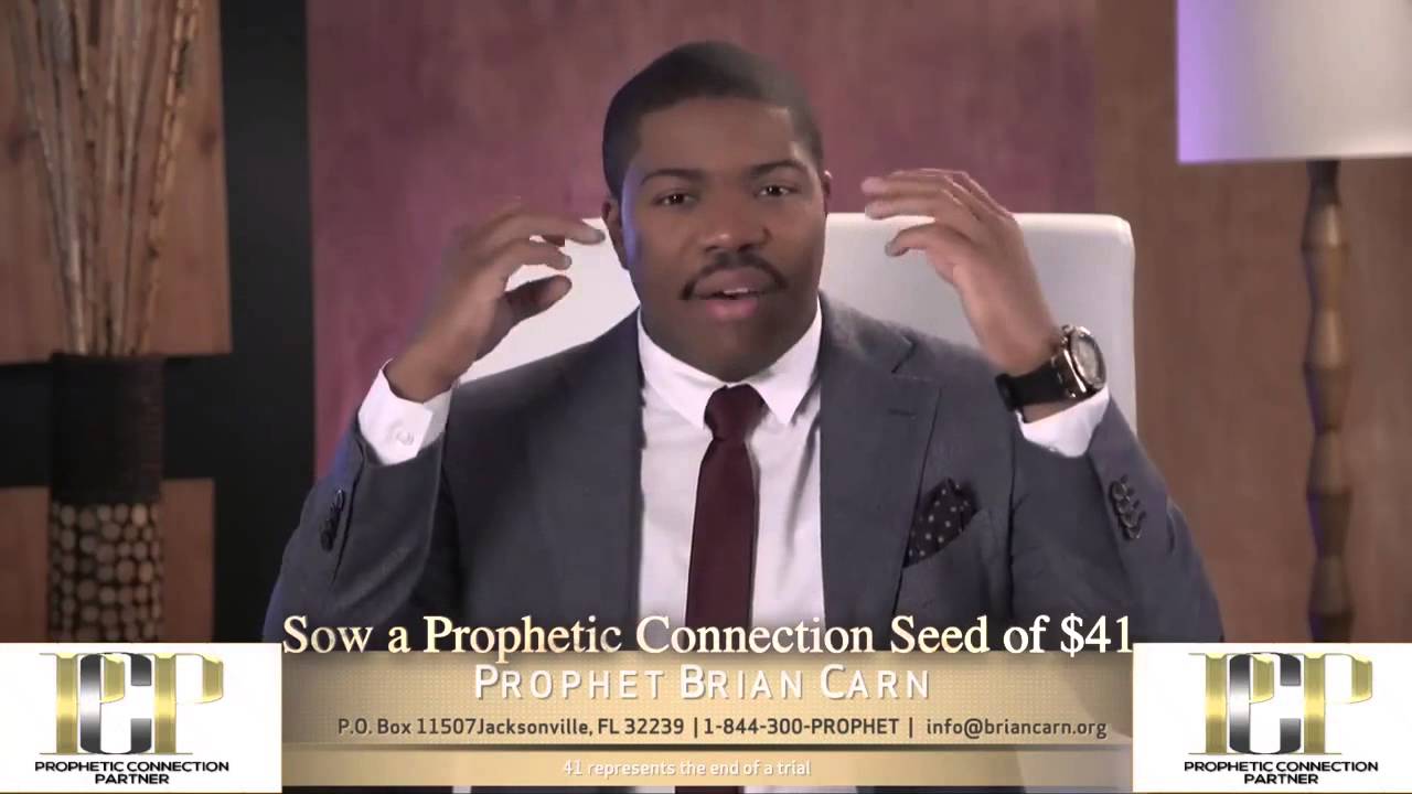 Prophet Brian Carn - Prophetic Encounters With Brian Carn (10.25.2015 ...
