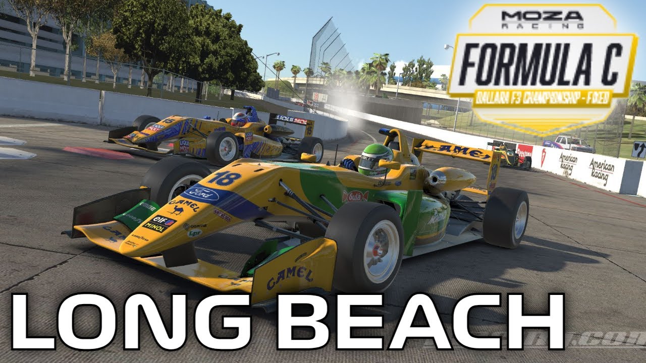 Formula C - Moza Racing Dallara F3 Series Fixed at Long Beach Street ...