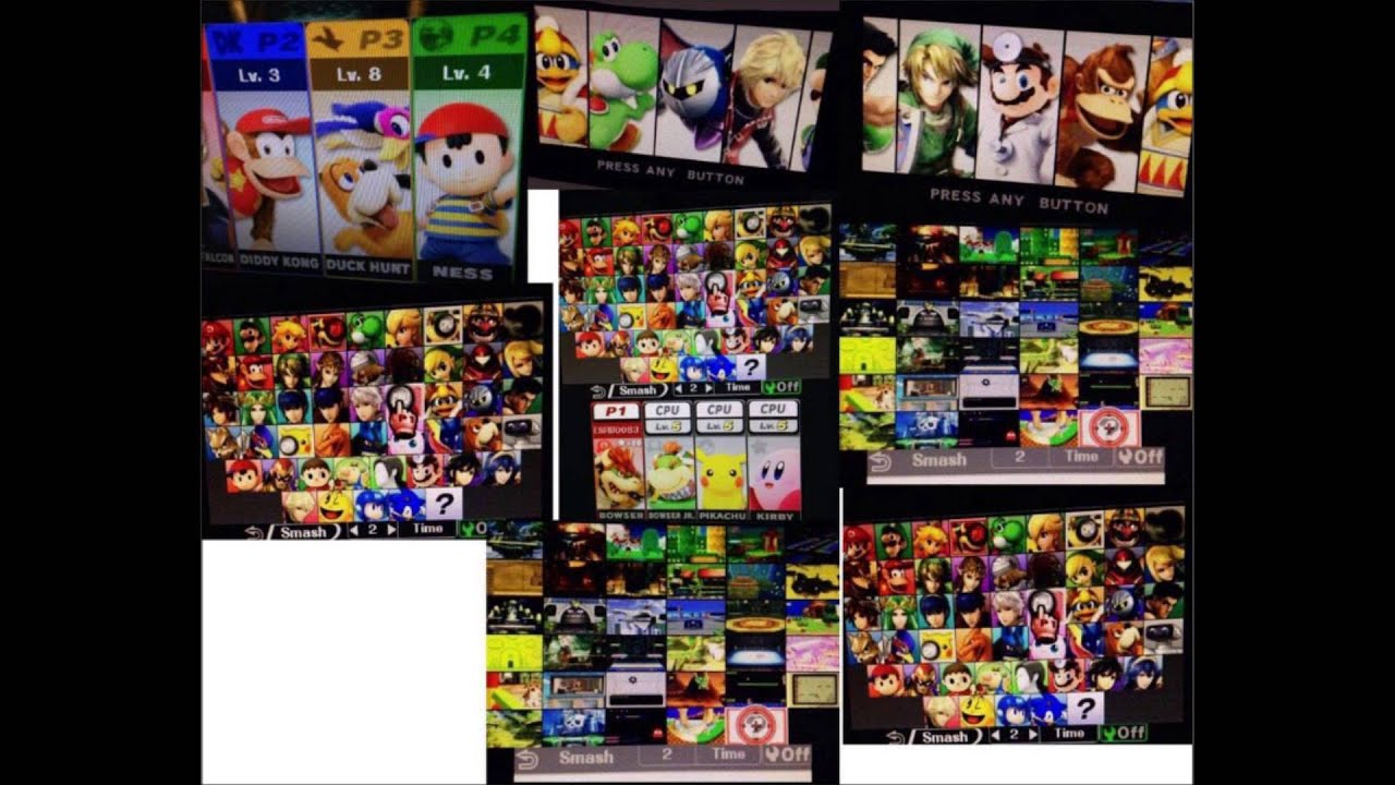 Super Smash Bros Wii U / 3DS Full character roster leak? - Discussion ...