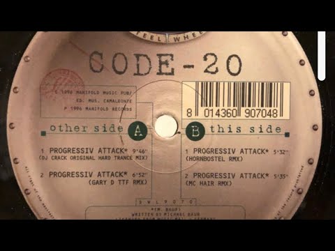 Code-20 - Progressive Attack (Dj Crack Original) (1996) - YouTube