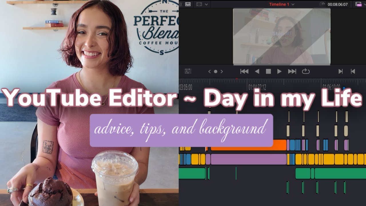 what it's actually like editing for a big time YOUTUBER + my advice for ...