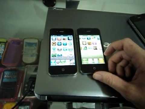 IPHONE 4S ORIGINAL X IPHONE 4S RÉPLICA - YouTube