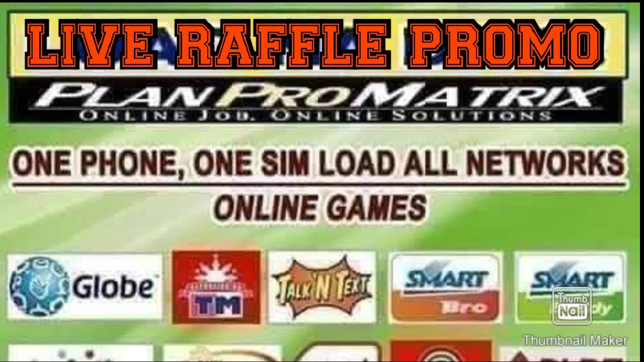 LIVE RAFFLE PROMO - YouTube