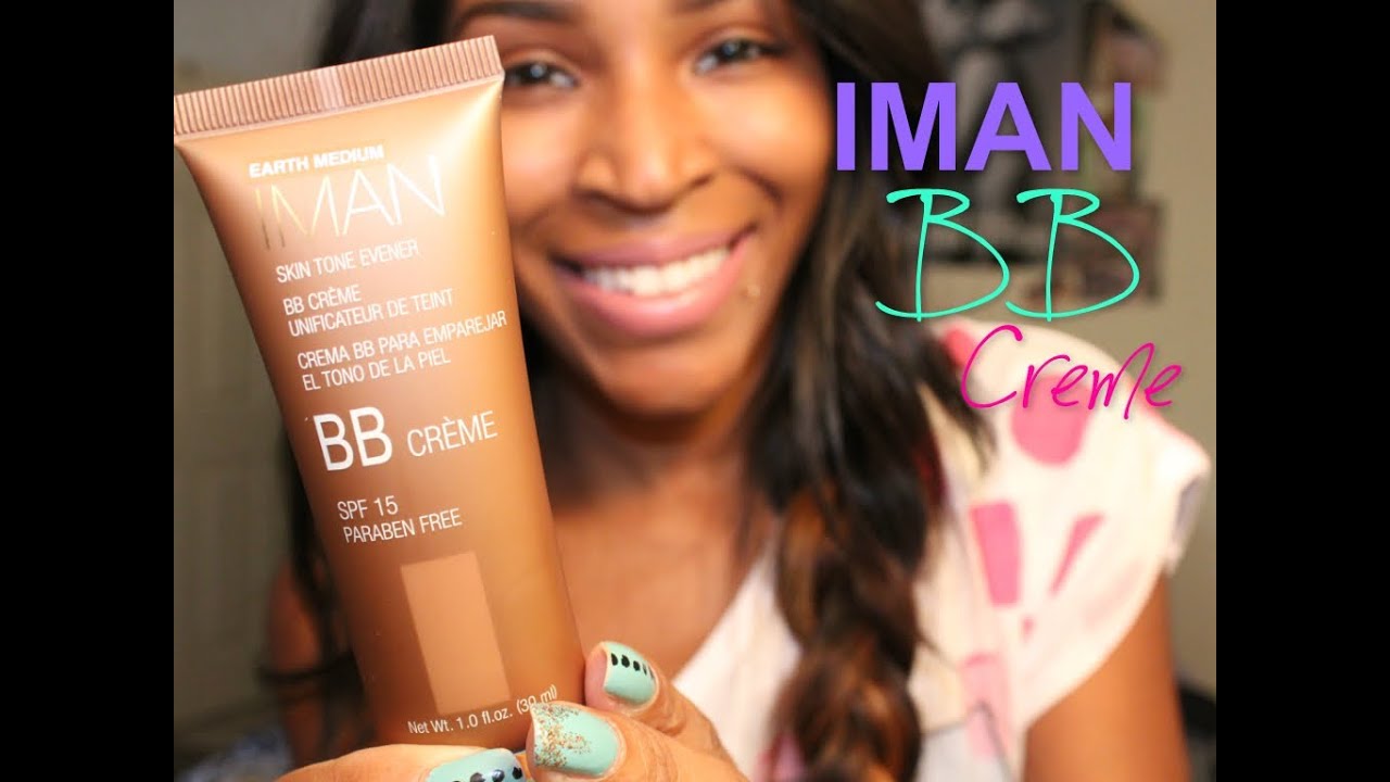 NEW IMAN Skin Tone Evener BB Creme First Look! - YouTube