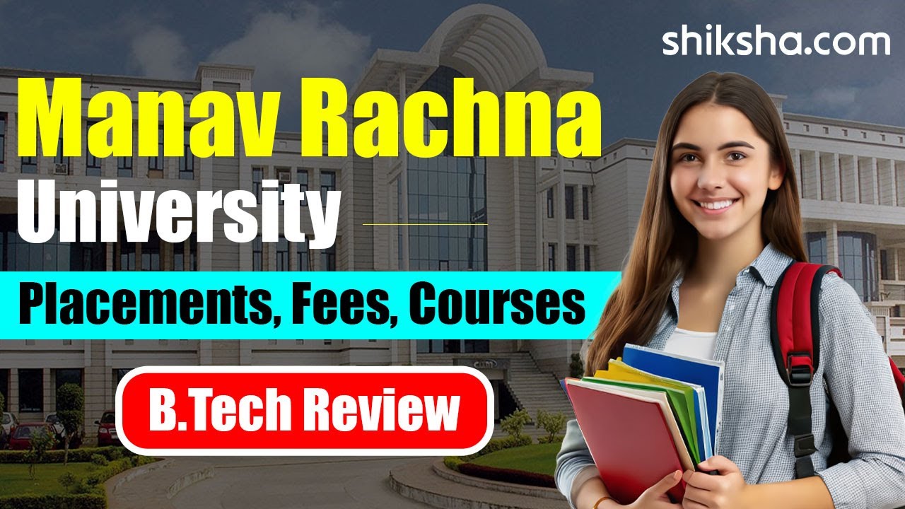 Manav Rachna University BTech Review - YouTube