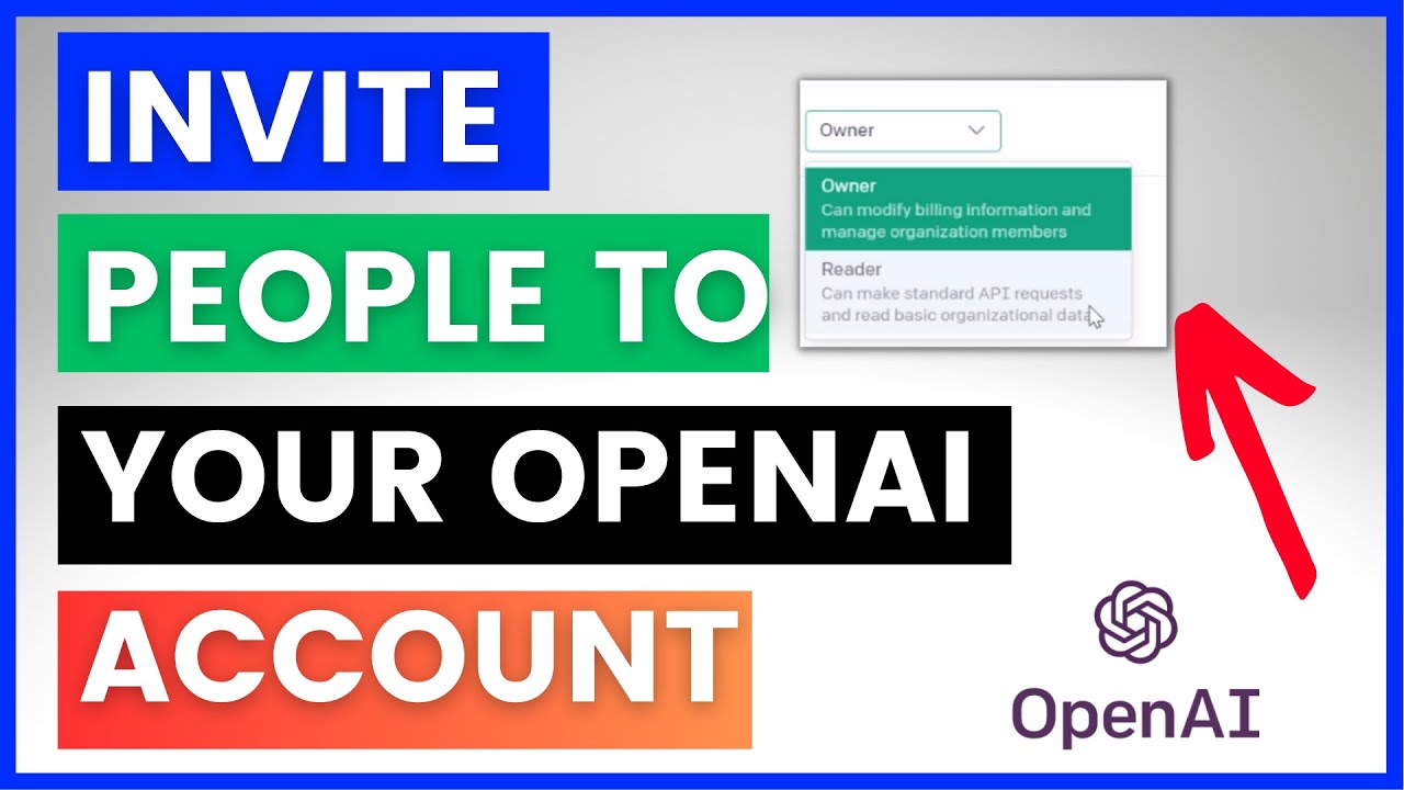 How To Invite People To Your OpenAI Account? [in 2025] - YouTube