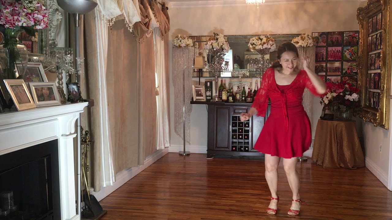 Shake Body Dancer Line Dance-1980's Dance steps - YouTube