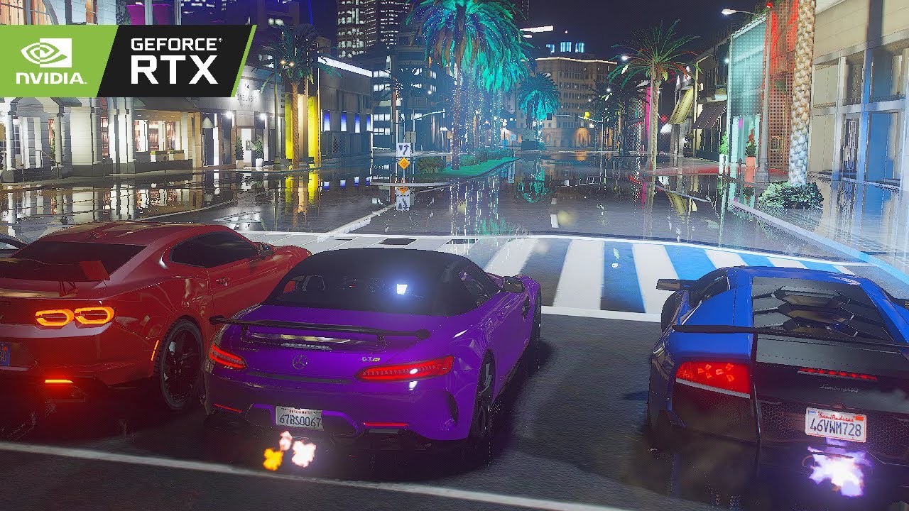 GTA V: Insane Graphics MOD - Maximum Settings Gameplay - Ultra Ray ...