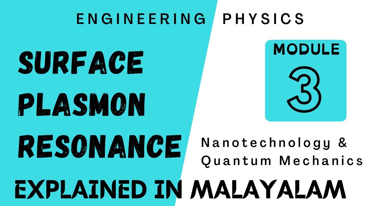Surface Plasmon Resonance | Nanotechnology | module 2 | Engineering ...